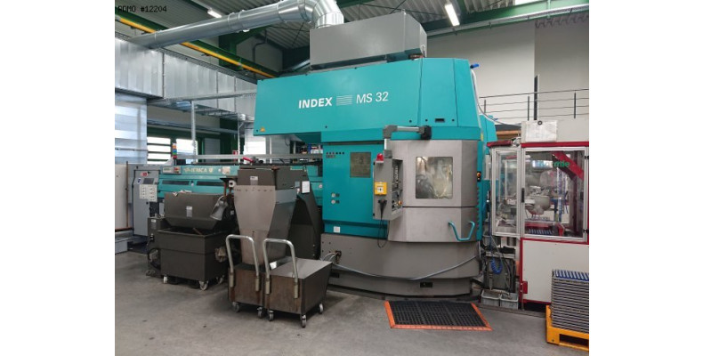 Cnc multispindle lathe INDEX MS 32 C 34 axes (12204) Used Machine tools ... Cnc multispindle lathe INDEX MS 32 C 34 axes (12204) Used Machine tools ...