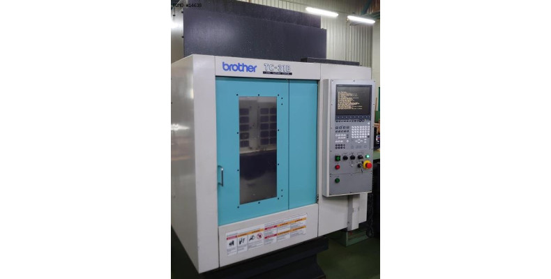 Vertical machining center BROTHER TC-31B 3 axes (14638) Used Machine ...