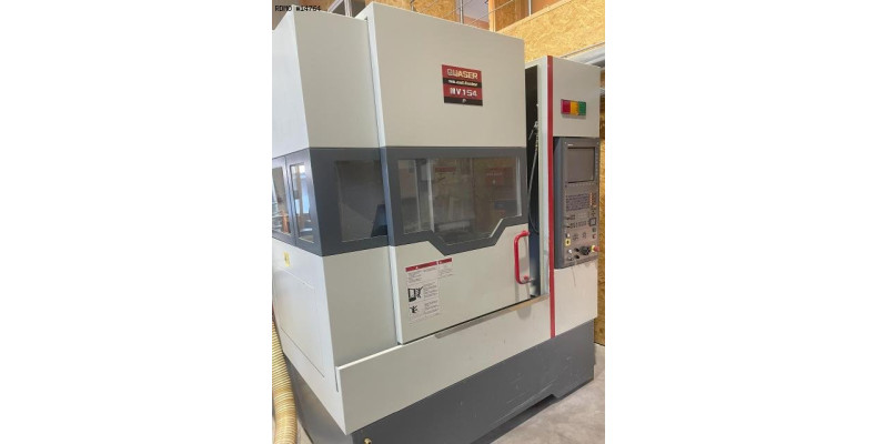 Vertical machining center QUASER MV 154 P 3 axes (14764) Used Machine ...